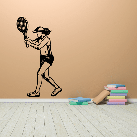 Tennis Wall Decal - Vinyl Decal - Car Decal - CDS030