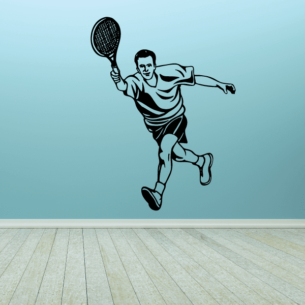 Tennis Wall Decal - Vinyl Decal - Car Decal - CDS031