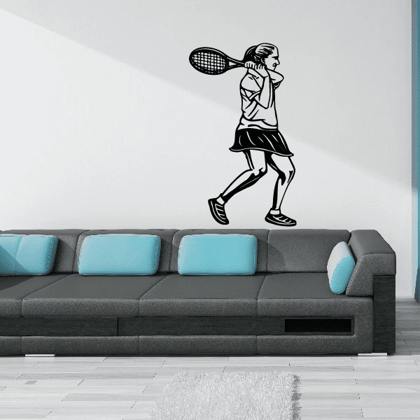 Tennis Wall Decal - Vinyl Decal - Car Decal - CDS033