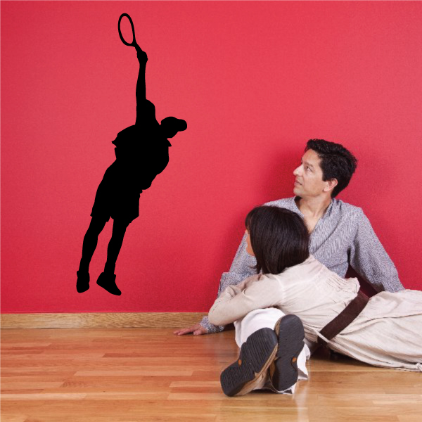 Tennis Wall Decal - Vinyl Decal - Car Decal - Vd017