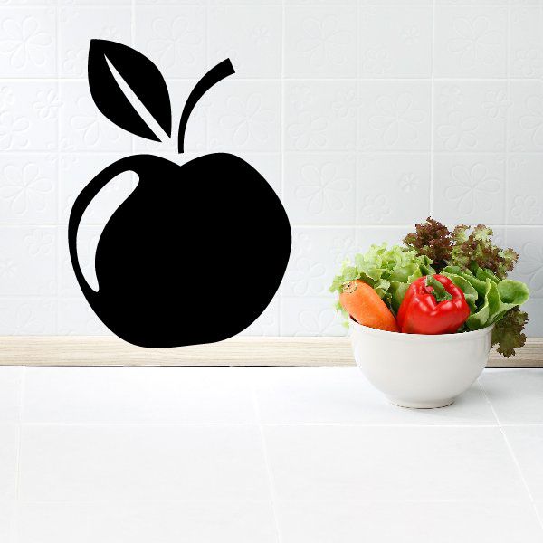 Thanksgiving Apple Wall Decal - Vinyl Decal - Car Decal - BA024