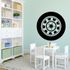 Tire Rim Wall Decal - Vinyl Decal - Car Decal - DC033