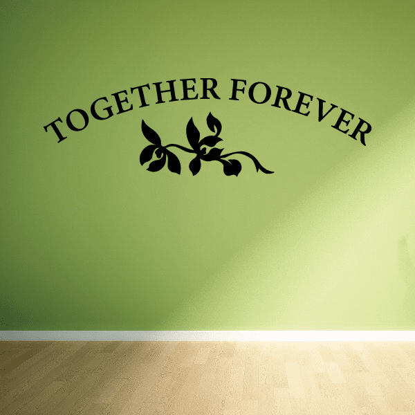 Together Forever Embellishment Decal