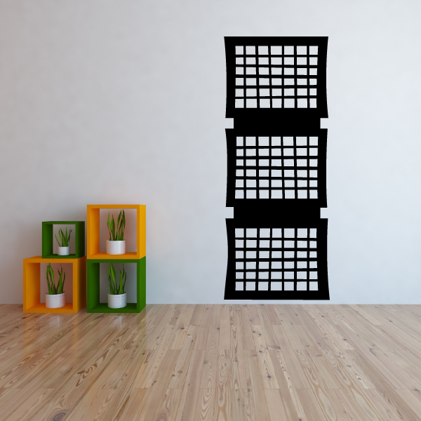 Tower Building Wall Decal - Vinyl Decal - Car Decal - BA025