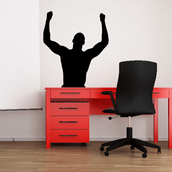 Track and Field Wall Decal - Vinyl Decal - Car Decal - AL 002