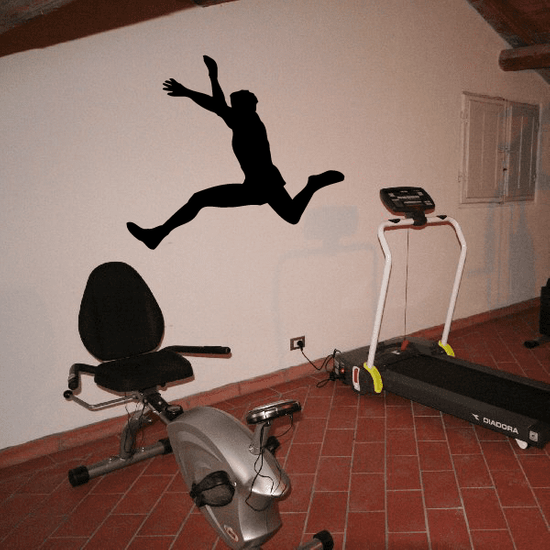 Track and Field Wall Decal - Vinyl Decal - Car Decal - AL 014