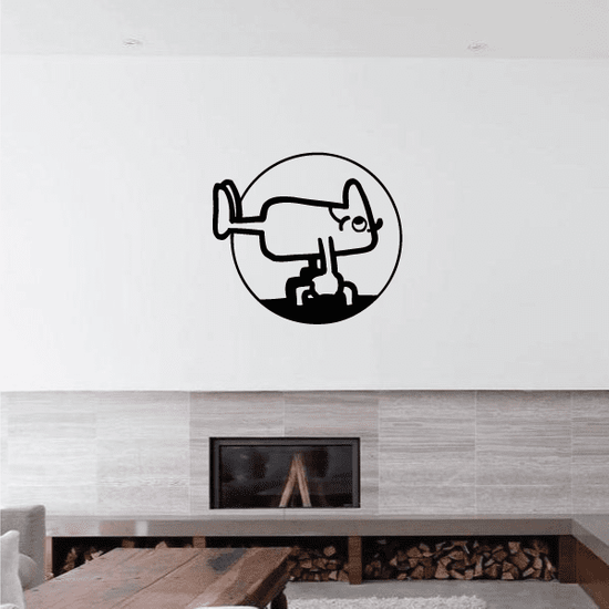 Track and field Wall Decal - Vinyl Decal - Car Decal - Bl038