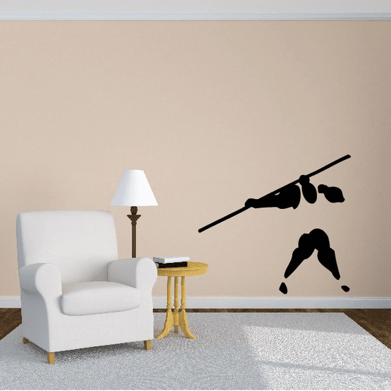 Track and field Wall Decal - Vinyl Decal - Car Decal - Bl047