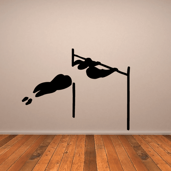 Track and field Wall Decal - Vinyl Decal - Car Decal - Bl048