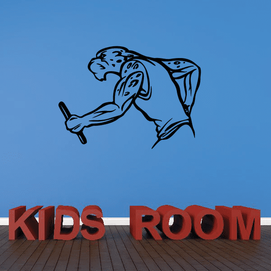 Track And Field Wall Decal - Vinyl Decal - Car Decal - CDS019