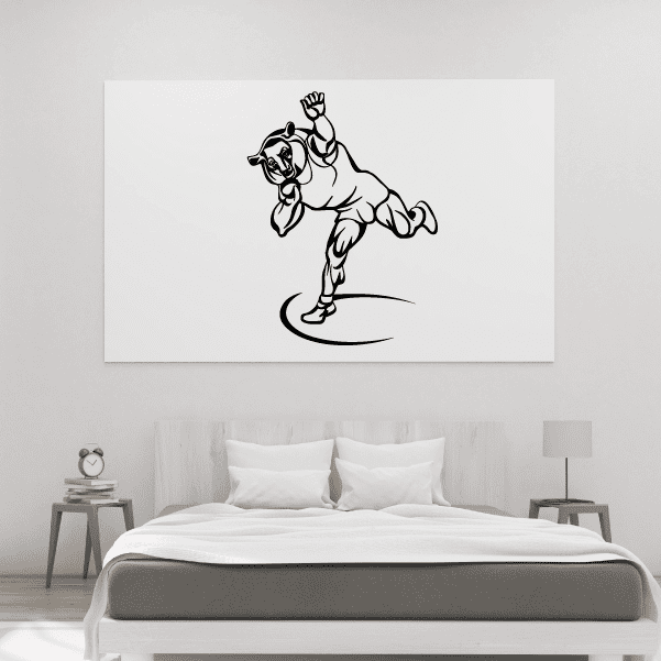 Track And Field Wall Decal - Vinyl Decal - Car Decal - CDS021