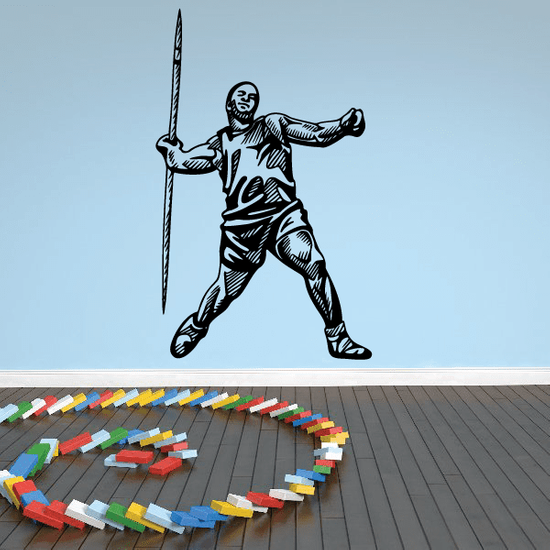 Track And Field Wall Decal - Vinyl Decal - Car Decal - CDS038