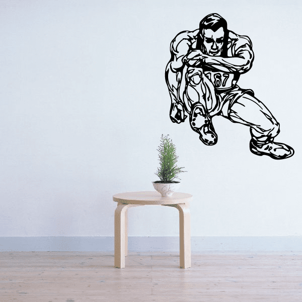 Track And Field Wall Decal - Vinyl Decal - Car Decal - CDS091