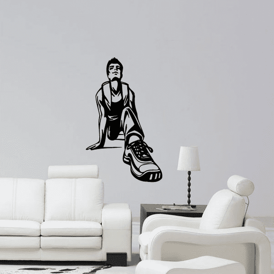 Track And Field Wall Decal - Vinyl Decal - Car Decal - CDS097