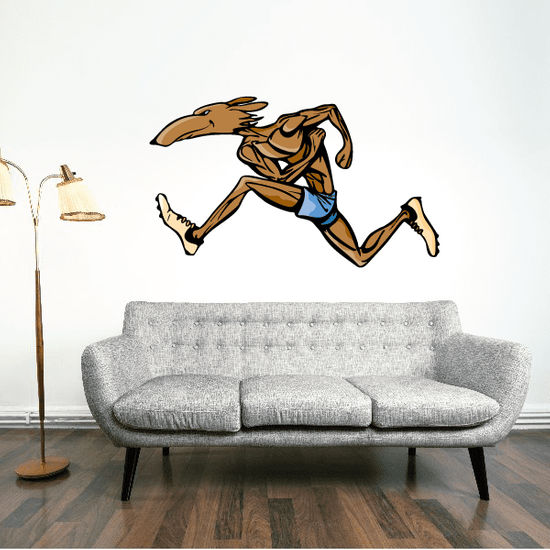 Track And Field Wall Decal - Vinyl Sticker - Car Sticker - Die Cut ...