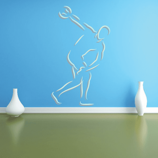 Track And Field Wall Decal - Vinyl Sticker - Car Sticker - Die Cut ...