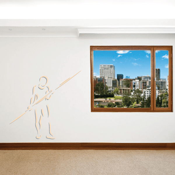 Track And Field Wall Decal - Vinyl Sticker - Car Sticker - Die Cut ...