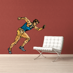 Track And Field Wall Decal - Vinyl Sticker - Car Sticker - Die Cut ...