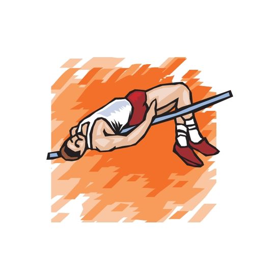 Track And Field Wall Decal - Vinyl Sticker - Car Sticker - Die Cut ...