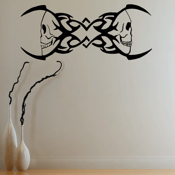 Tribal Skull Decals