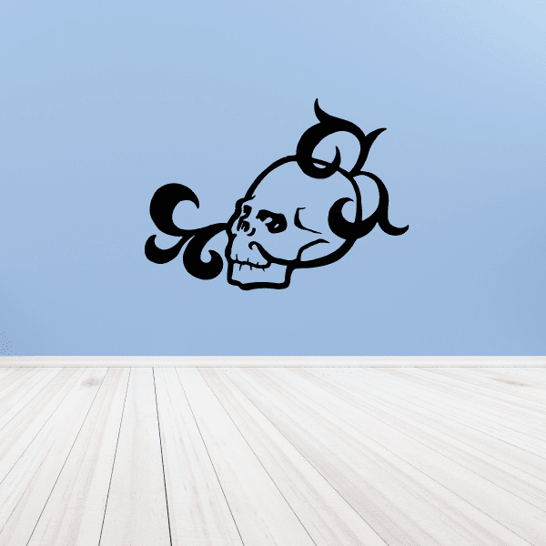 Tribal Skull Decals