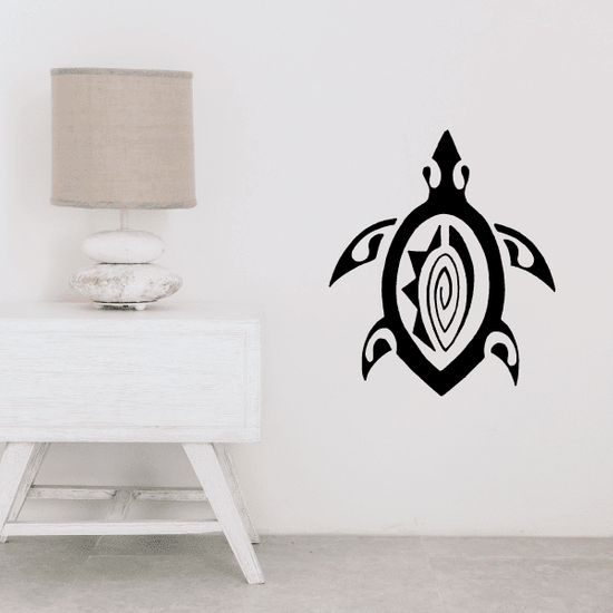 Tribal Surf Sea Turtle Decal