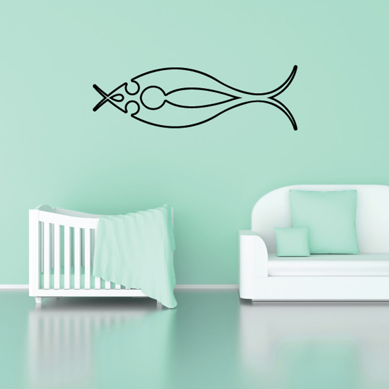 Twisted Ghost Flames Car Decal - Vinyl Decal - Wall Decal - CF215