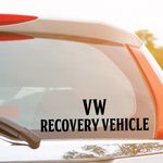 VW Recovery Vehicle Decal