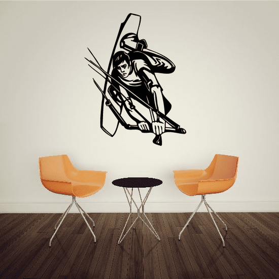 Wakeboarder in the Air Decal