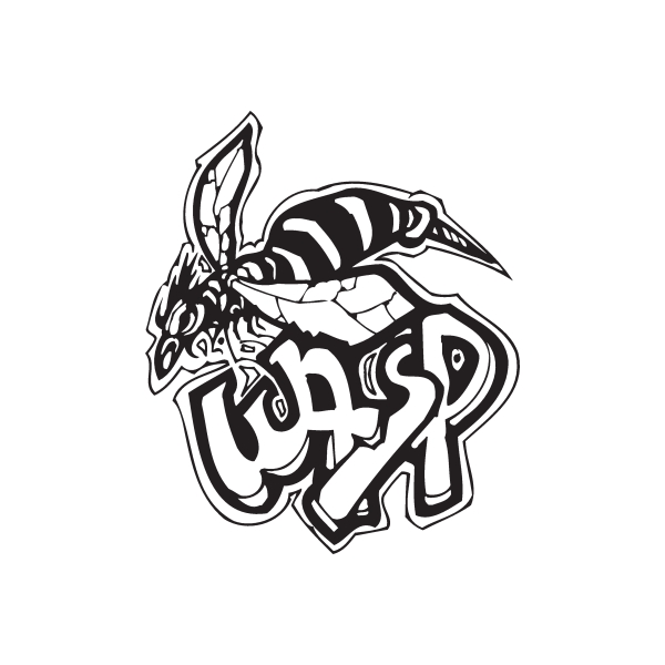 Wasp Graffiti Decal