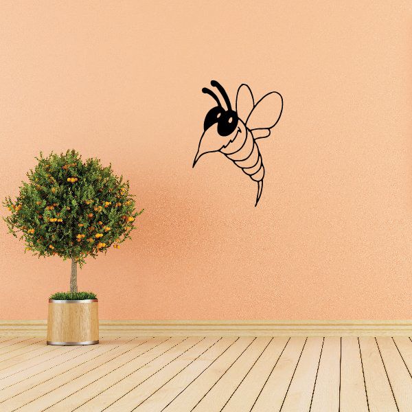 Wasp Wall Decal - Vinyl Decal - Car Decal - CF028