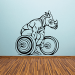 Weight Lifting Wall Decal - Vinyl Decal - Car Decal - CDS008