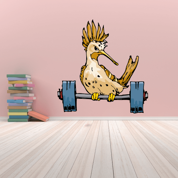 Weight Lifting Wall Decal - Vinyl Sticker - Car Sticker - Die Cut ...