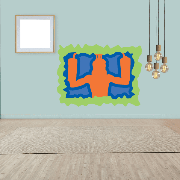 Weight Lifting Wall Decal - Vinyl Sticker - Car Sticker - Die Cut ...