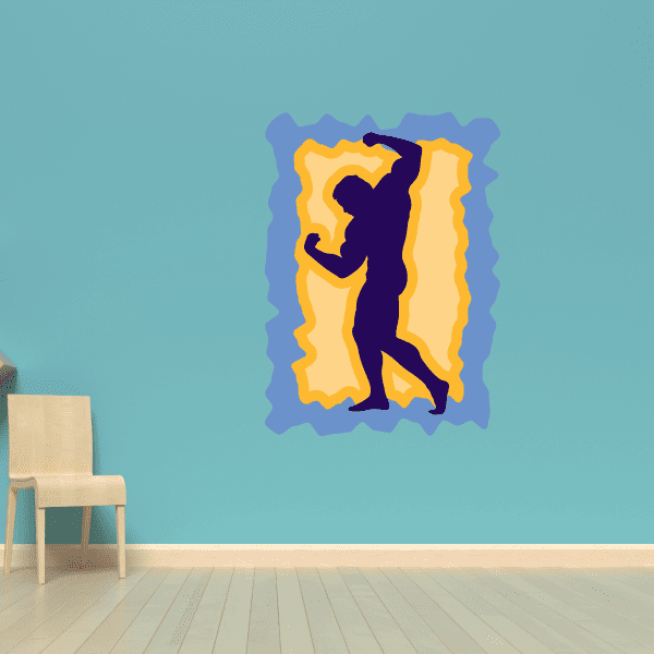 Weight Lifting Wall Decal - Vinyl Sticker - Car Sticker - Die Cut ...