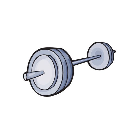 Weight Lifting Wall Decal - Vinyl Sticker - Car Sticker - Die Cut ...
