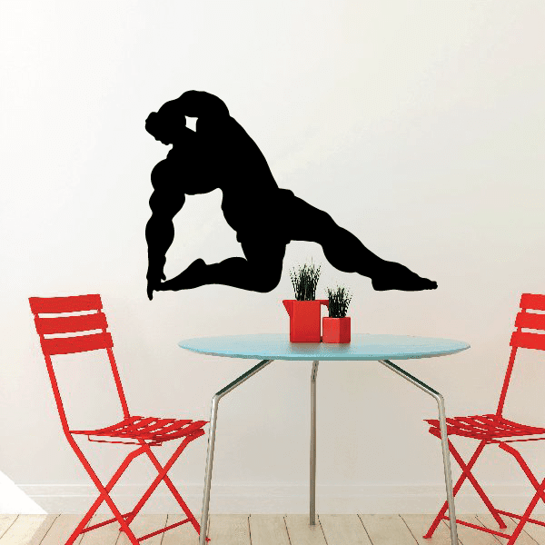Weightlifting Wall Decal - Vinyl Decal - Car Decal - 026