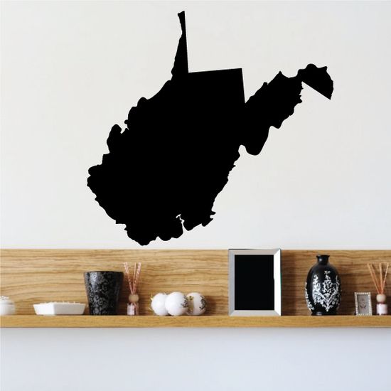 West Virginia State Decal
