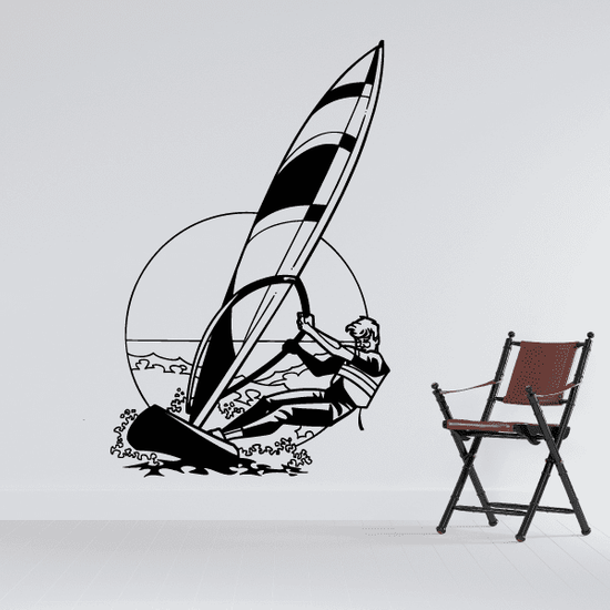 Windsurfing Wall Decal