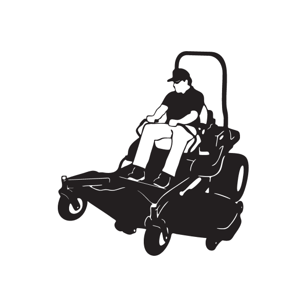 Zero Turn Lawnmower Decal
