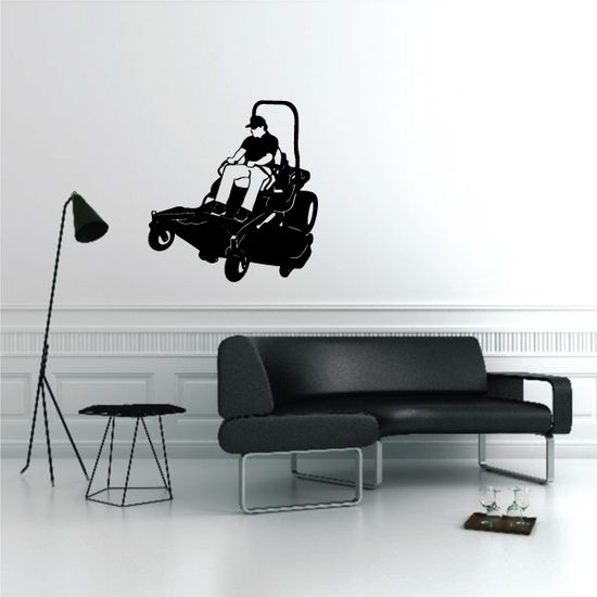 Zero Turn Lawnmower Decal