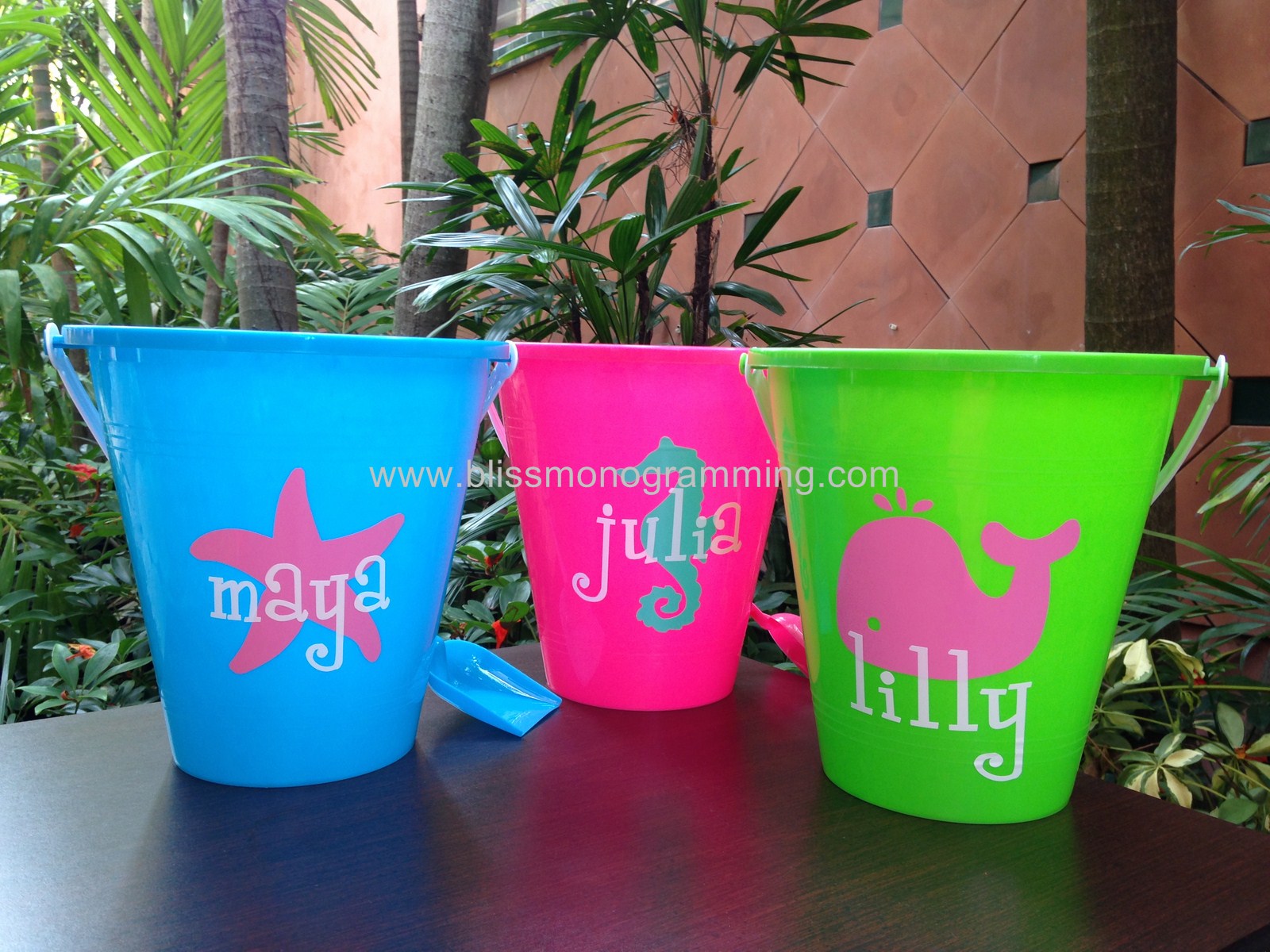 Personalized Beach Pail