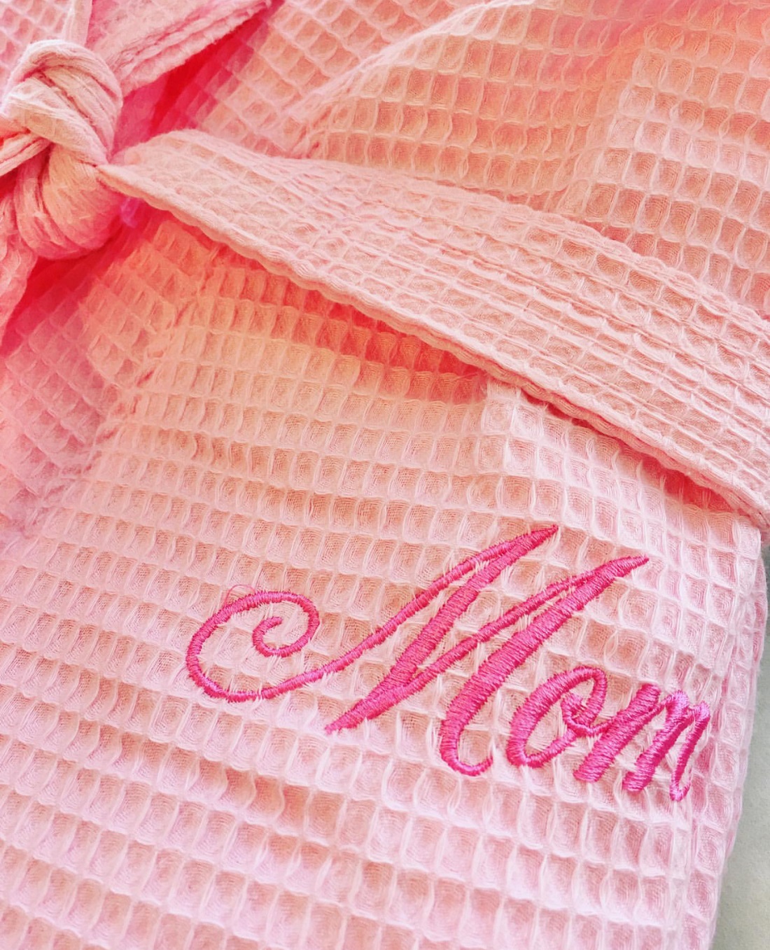 Women's Monogrammed Spa Kimono Robe