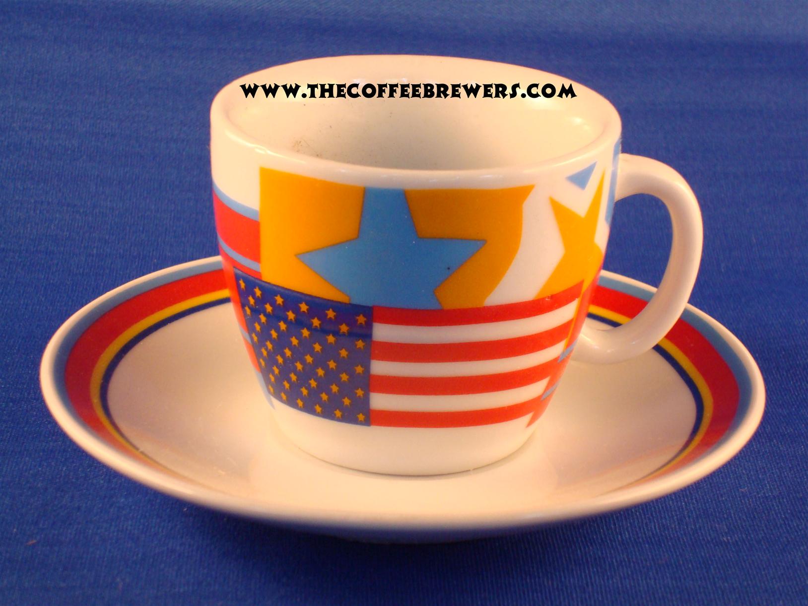 Demitasse cups, espresso cups