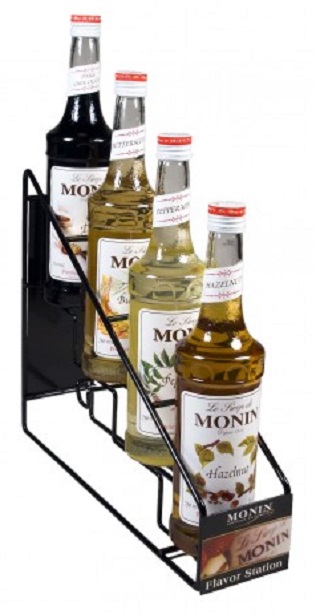 Monin 4 Bottle Syrup Rack