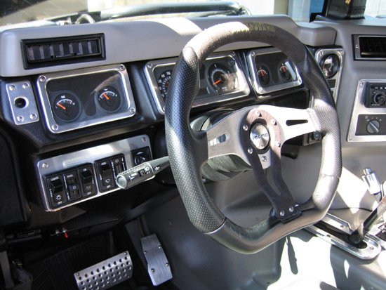 Hummer H1 Billet Aluminum Dash Kit