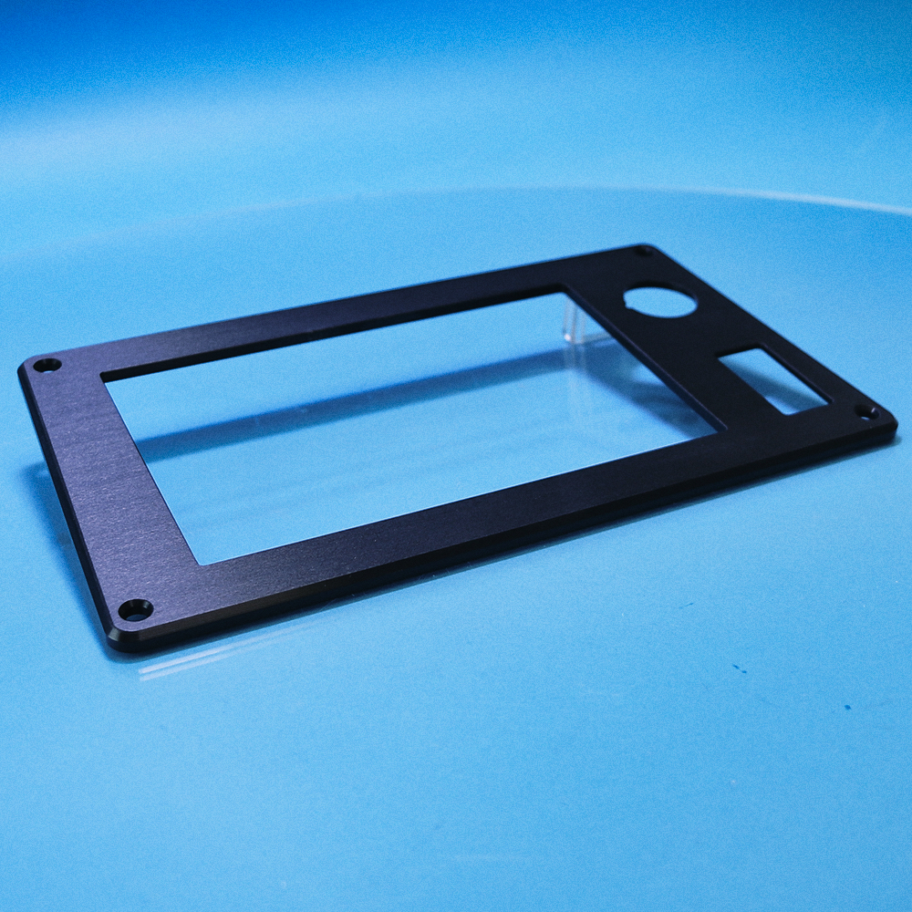 BILLET ALUMINUM DOUBLE DIN RADIO BEZEL 6009463-2DIN-AA