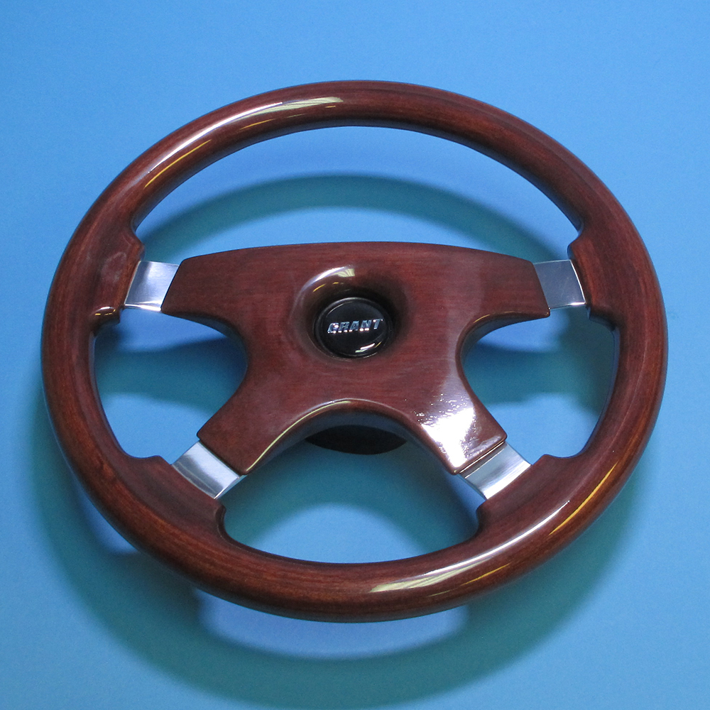 ELEGANTE MAHOGANY WOOD STEERING WHEEL (H1 / HMMWV) GT732