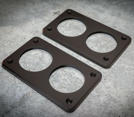 Billet Aluminum Gauge Bezel - 2-Bezels ('92-'00) 6003565-BA