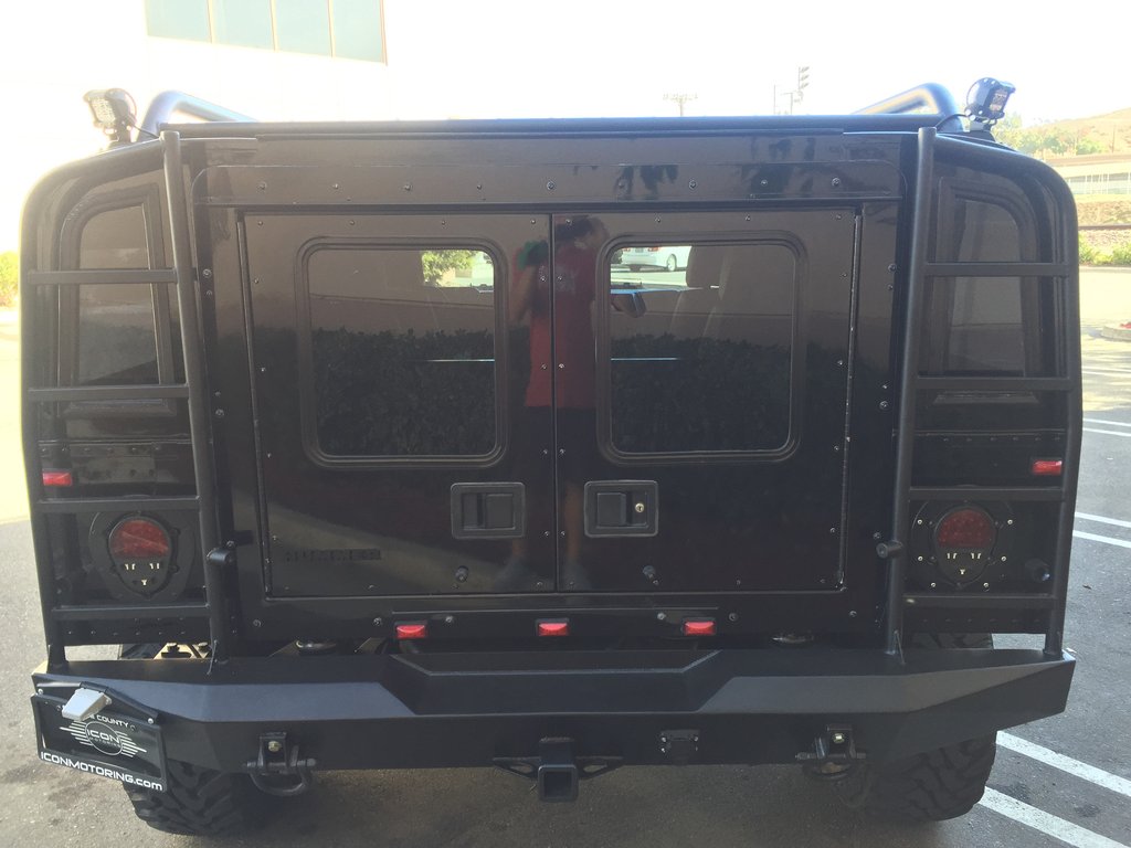 Hummer H1 Rear Bumper With Ladders